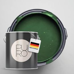 A.S. Cr&eacute;ation Wandfarbe &raquo;Premium Innenwandfarbe PURO Tuchmatt sage green&laquo; ideal f&uuml;r Wohnzimmer, Schlafzimmer, Flur und K&uuml;che, Farbwelt Gr&uuml;n gr&uuml;n 5 l 5ml