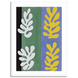 Artland Wandbild &raquo;Komposition (Der Samt) 2. 1947&laquo; Gegenstandslos 1 Stk. tlg. als Alubild, Leinwandbild, Poster, Wandaufkleber in verschied. Gr&ouml;&szlig;en bunt 