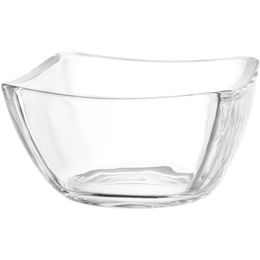 Leonardo Schale &raquo;PIAZZA, 12 cm, 4er-Set&laquo; 4 Stk. aus Glas sp&uuml;lmaschinengeeignet transparent Glas &Oslash; 12,2cm