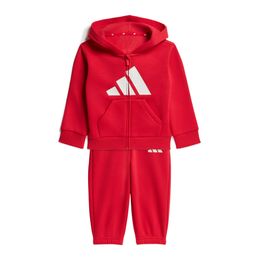 adidas Sportswear Tracksuit 'ESSENTIALS' boy size 104 Red / White
