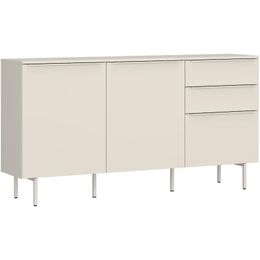 Tom Tailor HOME Kommode Lowboard, Breite 165 cm,3 T&uuml;ren,2 Schubladen, viel Stauraum Holzwerkstoff, Melamin, Spanplatte B/H/T: 165cm x 74cm x 42cm, 
