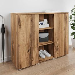 OTTO home Schuhkommode &raquo;Paris&laquo; Breite 100 cm braun B/H/T: 100cm x 80cm x 35cm, 2 Stk.