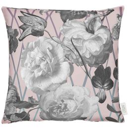 Apelt Dekokissen &raquo;SIBYLLA&laquo; Kissenh&uuml;lle mit F&uuml;llung, 1 St&uuml;ck grau Polyester B/L: 45cm x 45cm, 1 Stk.