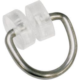 Gardinia Gardinenring &raquo;T-Tollringe&laquo; Serie T-Schiene silber 20 Stk.