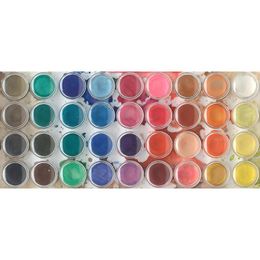 ARCHITECTS PAPER Fototapete &raquo;Atelier 47 Paint box 1&laquo; abstrakt glatt Vlies, Wand, Schr&auml;ge, Decke bunt Vlies B/L: 6m x 2,7m