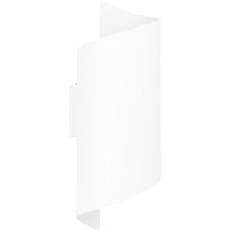 Eglo Wandleuchte &raquo;MONTARELLO Wandlampe - Stahl - LED - 2X4W - IP44&laquo; LED-Modul 1 Stk. Kaltwei&szlig; Neutralwei&szlig; Warmwei&szlig; Au&szlig;enbeleuchtung, Au&szlig;enwandleuchte,