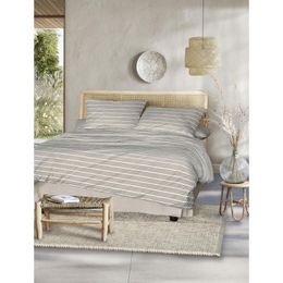 Irisette Bettw&auml;sche &raquo;Easy 8548&laquo; 2 k&uuml;hlend und atmungsaktiv, pflegeleicht und b&uuml;gelfrei Seersucker, Obermaterial: 100% Baumwolle B/L: 135cm x 200cm, 1 Stk., 1 