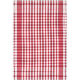 stuco Geschirrtuch &raquo;vichy&laquo; rot 100% Baumwolle 6 Stk., 100 % Baumwolle