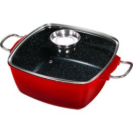 King Br&auml;ter &raquo;7 L, Aluguss&laquo; 1 Stk. tlg. Aluminiumguss rot 5 l + H&ouml;he 16cm