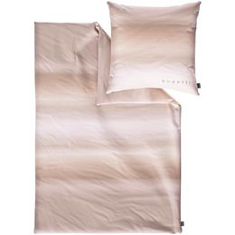 Bugatti Bettw&auml;sche &raquo;Satinbettw&auml;sche Bugatti&laquo; 2 Stk. mit harmonischem Farbverlauf beige Mako-Satin, Obermaterial: 100% Baumwolle B/L: 135cm x 200cm, 1 