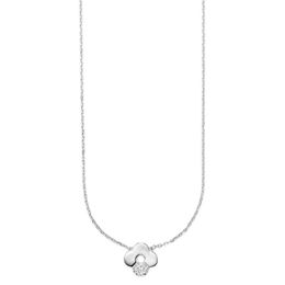 Aniston Jewelry & Watches Damen Aniston JEWELRY & WATCHES Kette mit Anh&auml;nger &raquo;Schmuck Geschenk Silberkette mit Anh&auml;nger&laquo; mit Zirkonia (synth.) silber 