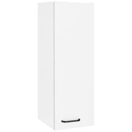 Optifit H&auml;ngeschrank &raquo;Elga&laquo; mit Soft-Close-Funktion und Metallgriff, Breite 30 cm wei&szlig; Holzwerkstoff wei&szlig;, B/H/T: 30cm x 89,6cm x 34,9cm, T&uuml;ren: 1 Stk