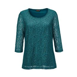 GOLDNER Bluse Damen Gr&ouml;&szlig;e 5XL gr&uuml;n