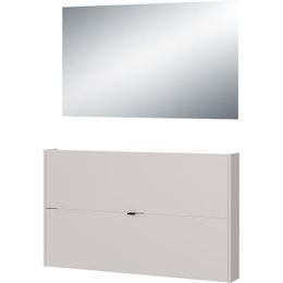 Germania Garderoben-Set &raquo;GW-Ameca&laquo; 2 Stk. tlg. beige Spanplatte B/H/T: 140cmcm x 200cmcm x 19cmcm, ohne Garderobenpaneel