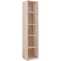 wimex Standregal &raquo;New York&laquo; 208 oder 236cm hoch beige B/H/T: 46cm x 236cm x 38cm, 5 Stk.