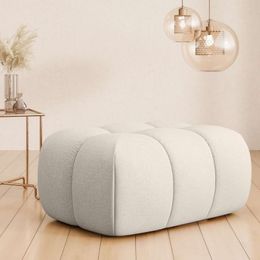Home Affaire Polsterhocker &raquo;AURELIAN, passend zum Sessel, Ma&szlig;e B/T/H: 88,5/53/43 cm&laquo; mit Wellenunterfederung, in verschiedenen Materialien und Farben 