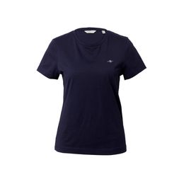 Gant Shirt female size XL Navy / Light grey / Cherry red