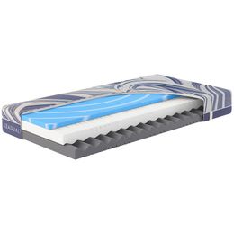 Hn8 Kaltschaummatratze &raquo;Ocean Clean KS&laquo; 21 cm hoch 1-tlg., 1 Stk. tlg. blau Bezug (oben): 100% Polyester. Bezug (unten): 89% Polyester, 11% Polypropylen. 