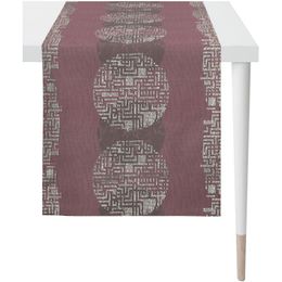 Apelt Tischl&auml;ufer &raquo;2718 LOFT STYLE, Jacquard&laquo; lila Polyester, Viskose B/L: 48cm x 140cm, 1 Stk., rechteckig