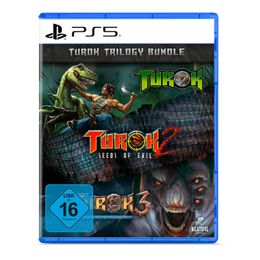 Atari Spielesoftware &raquo;Turok Trilogy Bundle&laquo; PlayStation 5 Legend&auml;re Bossk&auml;mpfe: Stelle dich Raptoren, Alien-Armeen und dem Primagen in actiongeladenen