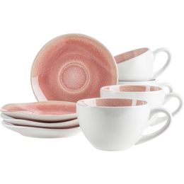 M&auml;ser M&Auml;SER Tasse &raquo;FROZEN, Tassen-Set, Steinzeug&laquo; Steinzeug &Oslash; 10cm x 6,5cm, 270ml, 8 Stk.