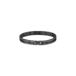 BOSS Damen BOSS Gliederarmband &raquo;BROOKS&laquo; schwarz 19cm, Edelstahl