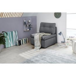 Jockenh&ouml;fer Sessel &raquo;Tunis, B: 85 cm, Liegefl. 80x200 cm&laquo; mit Schlaffunktion & Stauraum grau Flachgewebe 100% Polyester;Struktur fein 100% Polyester Struktur fein,
