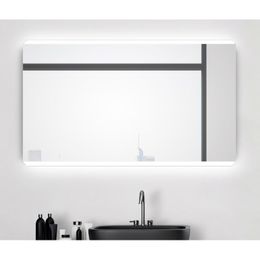 Talos Badspiegel &raquo; Chic&laquo; 120 x 70 cm, Design Lichtspiegel silber Einheitsgr&ouml;&szlig;e