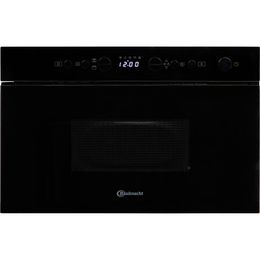 Bauknecht Einbau-Mikrowelle &raquo;BMN14BK&laquo; Mikrowelle 750 W Grillfunktion, extra Knusprigkeit und gleichm&auml;&szlig;ige Hitze schwarz Einheitsgr&ouml;&szlig;e Einbau-