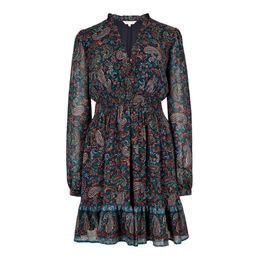 Apricot Kleid Damen Gr&ouml;&szlig;e 40 marine / braun / smaragd Sommerkleid
