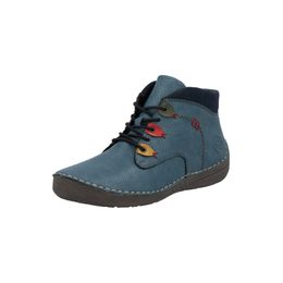 Rieker Lace-Up Ankle Boots female size 38 Dusty blue