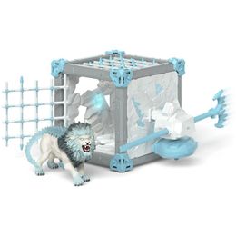 Schleich Spielfigur &raquo;ELDRADOR CREATURES, BattleCave Eisl&ouml;we (42766)&laquo; grau Kunststoff Einheitsgr&ouml;&szlig;e