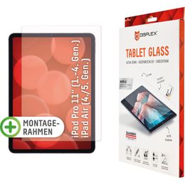 Displex Displayschutzfolie &raquo;Tablet Glass iPad Pro 11 (1/2/3)/Air (4)&laquo; f&uuml;r Apple iPad Pro 11" (1.-4. Gen.);Apple iPad Air (4. und 5. Gen.) 1 Stk. tlg. 