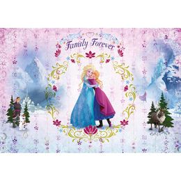 Komar Vliestapete &raquo;Digitaldruck Vlies - Frozen Family Forever - Gr&ouml;&szlig;e 400 x 260 cm&laquo; bedruckt glatt Wohnzimmer, Schlafzimmer bunt Vlies B/L: 400m x 260m, 