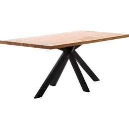 Home Affaire Esstisch &raquo;New York&laquo; mit modernem Spider Gestell schwarz B/H/T: 240cm x 77cm x 100cm