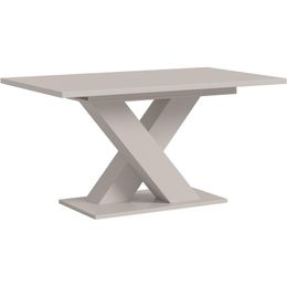 Home Affaire Esstisch &raquo;Motus, ausziehbar 150 -190 cm, inklusive 40 cm Einlegeplatte&laquo; Set, 1 Stk. tlg. X-Gestell mit Bodenplatte, Tisch, K&uuml;chentisch, 