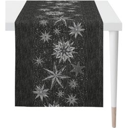 Apelt Tischl&auml;ufer &raquo;5843&laquo; silber Polyacryl, Polyester, Viskose B/L: 46cm x 135cm, 1 Stk.