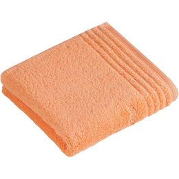 Vossen Handtuch &raquo;Vienna Style Supersoft&laquo; Supersoft Baumwolle rot Webfrottier, Baumwolle B/L: 50cmx100cm, 2 Stk., Webfrottier