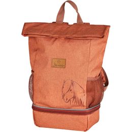 Sterntaler Damen Kinderrucksack &raquo;Pferd Sunny&laquo; Reflektierende Designelemente braun B/H/T: 31cm x 36cm x 13cm