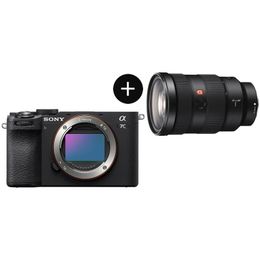 Sony Systemkamera &raquo;Set: SEL2470GM.SYX Objektiv + ILCE7CM2B.CEC&laquo; SEL2470GM, 33, 2 fach fach x opt. Zoom, Bluetooth WLAN, inkl. KI-Autofokus, 10 B/s 
