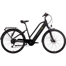 Saxonette Unisex SAXONETTE &raquo;Deluxe Sport Lady&laquo; 9 Gang Shimano Alivio Schaltwerk Kettenschaltung Mittelmotor 250 W Pedelec, Elektrofahrrad f&uuml;r Damen u.