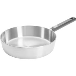 Woll Schmorpfanne &raquo;Logic Steel&laquo; Edelstahl 18/10 1 Stk. tlg. 5-Schicht-Aufbau silber &Oslash; 28cm + H&ouml;he 7cm