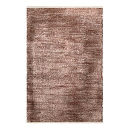 Teppich &raquo;Toulouse&laquo; rechteckig 10 mm H&ouml;he Wollteppich, kurzflor, handgewebt, Wohnzimmer, nat&uuml;rlich braun Schurwolle B : 130cm 1 Stk., 10mm, L: 190cm