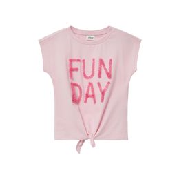 s.Oliver T-Shirt M&auml;dchen Gr&ouml;&szlig;e 92/98 rosa / himbeer