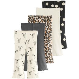 Next Leggings M&auml;dchen Gr&ouml;&szlig;e 110 camel / basaltgrau / wollwei&szlig;