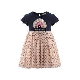 Happy Girls Kleid M&auml;dchen Gr&ouml;&szlig;e 80 navy / mischfarben