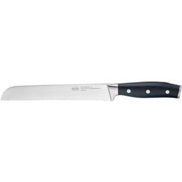 R&ouml;sle R&Ouml;SLE Brotmesser &raquo;Tradition&laquo; mit Wellenschliff, Klingenspezialstahl, ergonomischer Griff silber X50 CrMoV15 Klingenstahl Klingenl&auml;nge 20cm