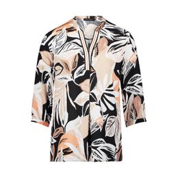 Betty Barclay Blouse female size XL Light brown / Black / White