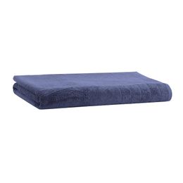 Carl Ross Badetuch &raquo;HygieniCotton&laquo; mit 2 Aufh&auml;ngekordeln blau Frottee, Obermaterial: 100% Baumwolle B/L: 70cmx140cm, 1 Stk., Frottee