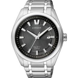 Citizen Damen Solaruhr &raquo;Super Titanium&laquo; Armbanduhr, Herrenuhr, Titan, Datum, Saphirglas silber Einheitsgr&ouml;&szlig;e
